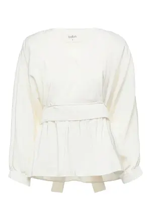Ba&sh BA & SH Woven Top White