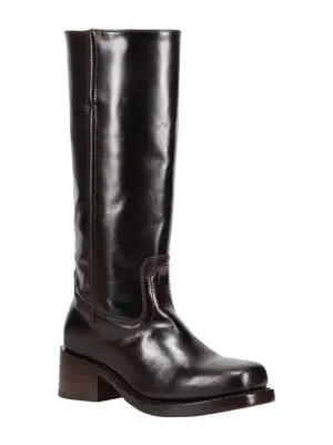 Frye Campus Knee High Boot - Bourbon