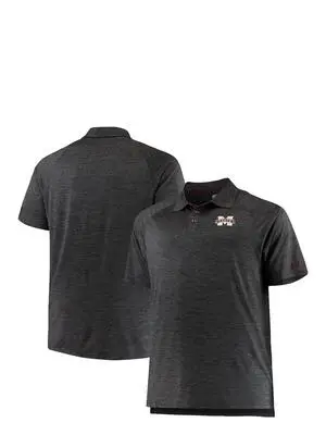 COLOSSEUM Mississippi State Bulldogs Big & Tall Down Swing Polo - Black