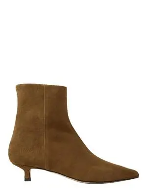 AeydĒ Aeyde Sofie Suede Ankle Boots Brown