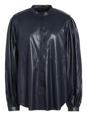 KARL LAGERFELD KARL LAGERFELD Faux Leather Shirt