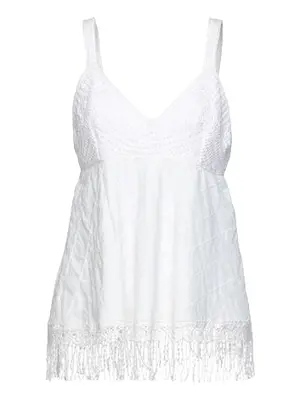 TWINSET Cotton Top With Lace