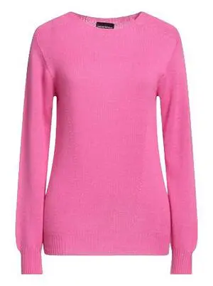 Emporio Armani Cashmere Crewneck Sweater Pink
