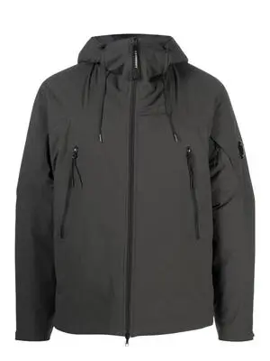 C.P. COMPANY Hooded Zip Jacket Grey