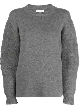 JIL SANDER Crew-neck Jumper - Grey