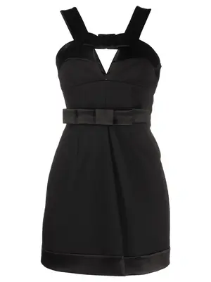 JIL SANDER Jil Sander Bow-detail Mini Dress