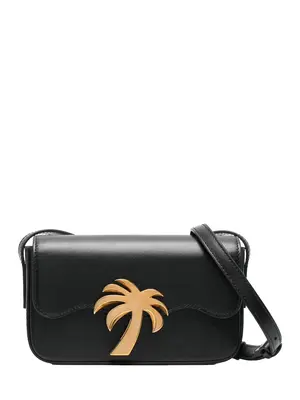 Palm Angels Palm Beach Shoulder Bag - Black