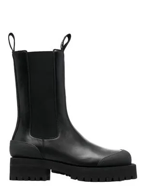 Palm Angels Chelsea Combat Boots - Black