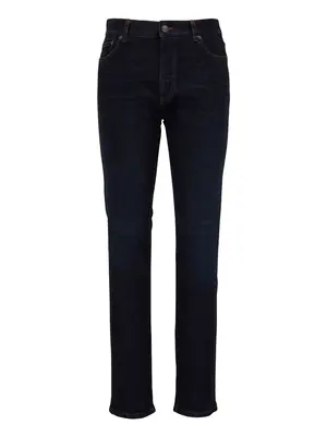 Zegna City Slim-fit Jeans - Blue