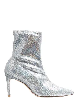 STUART WEITZMAN Holographic-effect Boots - Grey