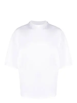JIL SANDER Short-sleeved Cotton T-shirt - White