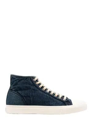 Ralph Lauren Mayport Hi-top Sneakers - Blue