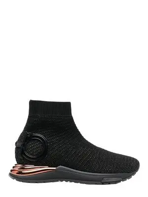 FERRAGAMO Gardena Ankle Sneakers - Black