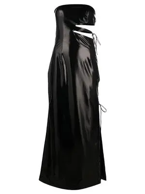 ROTATE BY BIRGER CHRISTENSEN ROTATE BIRGER CHRISTENSEN Strapless Cut-Out Maxi Dress