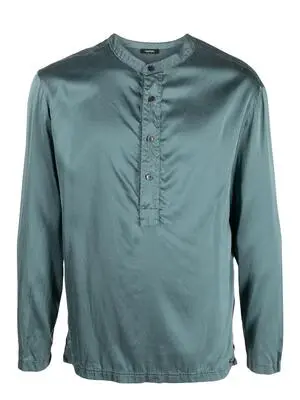 TOM FORD Half-button Silk Shirt