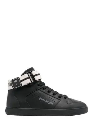Palm Angels Hi-top Sneakers - Black