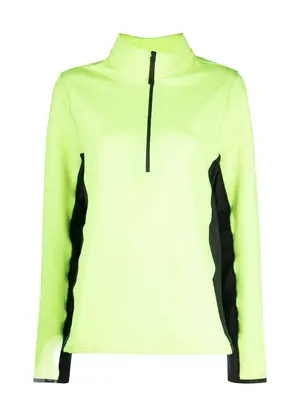 Aztech Mountain Aztech Mountain Half-Zip Knitted Top Green