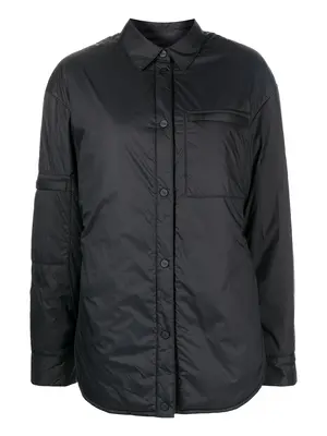 Aztech Mountain Pillow Padded Shirt Jacket - Black