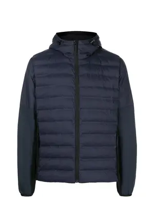Aztech Mountain Ozone Quilted Fleece Midlayer Jacket - Blue