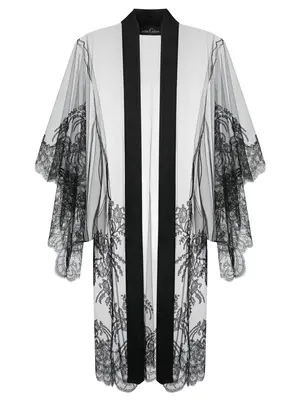CARINE GILSON Carine Gilson Tulle Illusion Robe