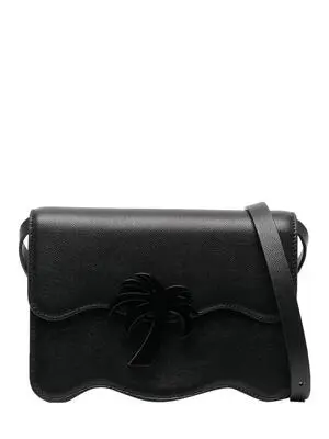 Palm Angels Palm Beach Tonal Shoulder Bag - Black