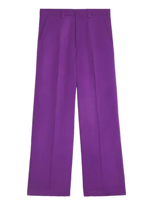 AMI AMI Paris Wide-Leg Tailored Trousers