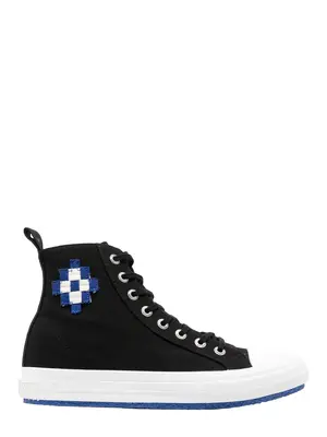 COUNTY OF MILAN Marcelo Burlon Lace-up High-top Sneakers - Black