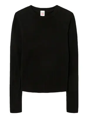RE/DONE 90s Baby Long-sleeve Jumper - Black