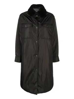Moncler Padded Mid-length Coat - Black