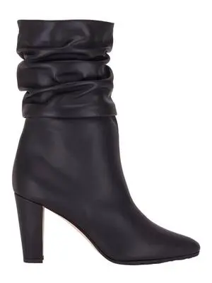 Manolo Blahnik Calasso Slouchy Ankle Boots - Black