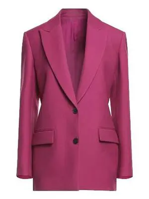 Valentino Garavani Blazer In Virgin Wool Blend - Pink