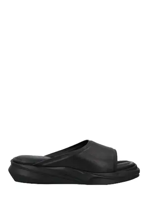 1017 Alyx 9sm 1017 ALYX 9SM Leather Slide Sandals Black