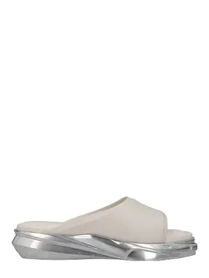 1017 Alyx 9sm 1017 ALYX 9SM Leather Slide Sandals White