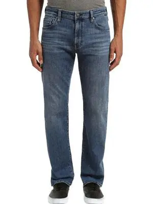 MAVI Zach Straight-Leg Jeans Lt Foggy Williamsburg
