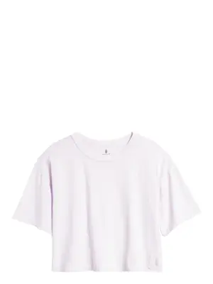 Free People Free People Movement Inspire Cotton T-Shirt Rose Wash