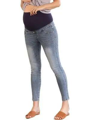 ANGEL MATERNITY Angel Maternity Crop Skinny Jeans