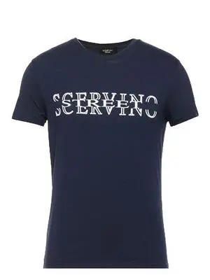 Ermanno Scervino T-shirt Size Cotton, Elastane - Blue