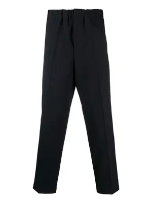 JIL SANDER Elasticated-waist Trousers - Blue