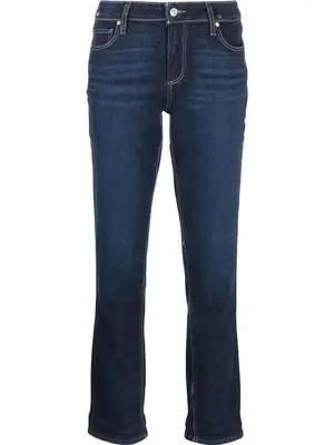 Paige Brigitte Cropped Jeans - Blue