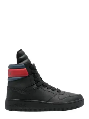 Tommy Hilfiger High-top Sneakers - Black