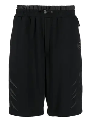 PLEIN SPORT PLEIN SPORT Stripe-Print Jogging Shorts