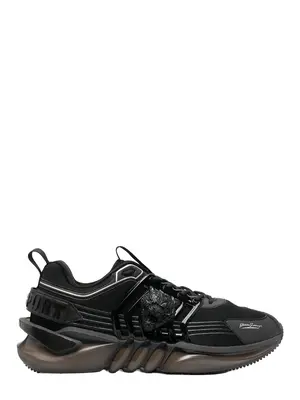 PLEIN SPORT Runner Tiger Lace-up Sneakers - Black