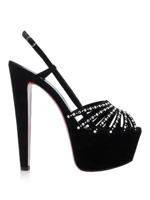 CHRISTIAN LOUBOUTIN Alta 160mm Platform Sandals - Black