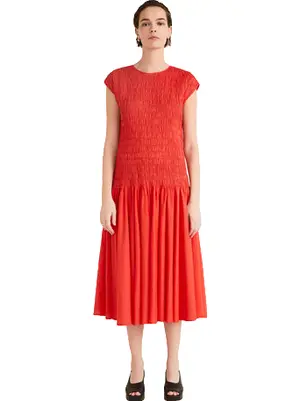 Merlette Merlette STIJL Smocked Dress Poppy