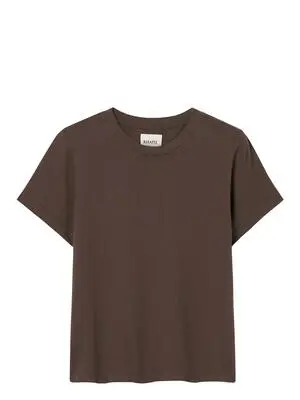 KHAITE KHAITE Emmylou Cotton-Jersey T-shirt