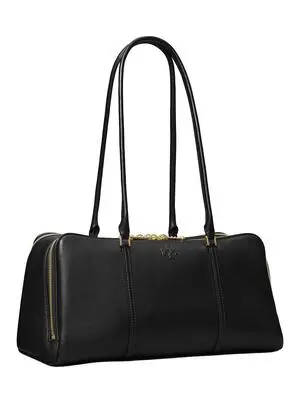 Tory Burch Marshmallow Satchel - Black