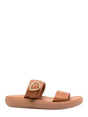 ANCIENT GREEK SANDALS Leather Slip-on Sandals - Brown