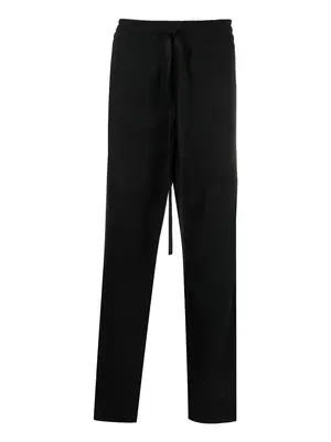 Rhude Side Stripe Detail Track Pants - Black