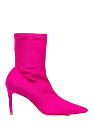 STUART WEITZMAN 90mm Sock-style Boots - Pink