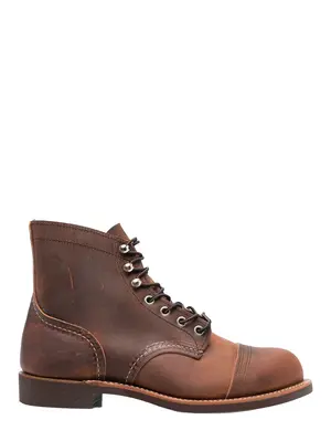 Red Wing Leather Lace-up Boots - Brown